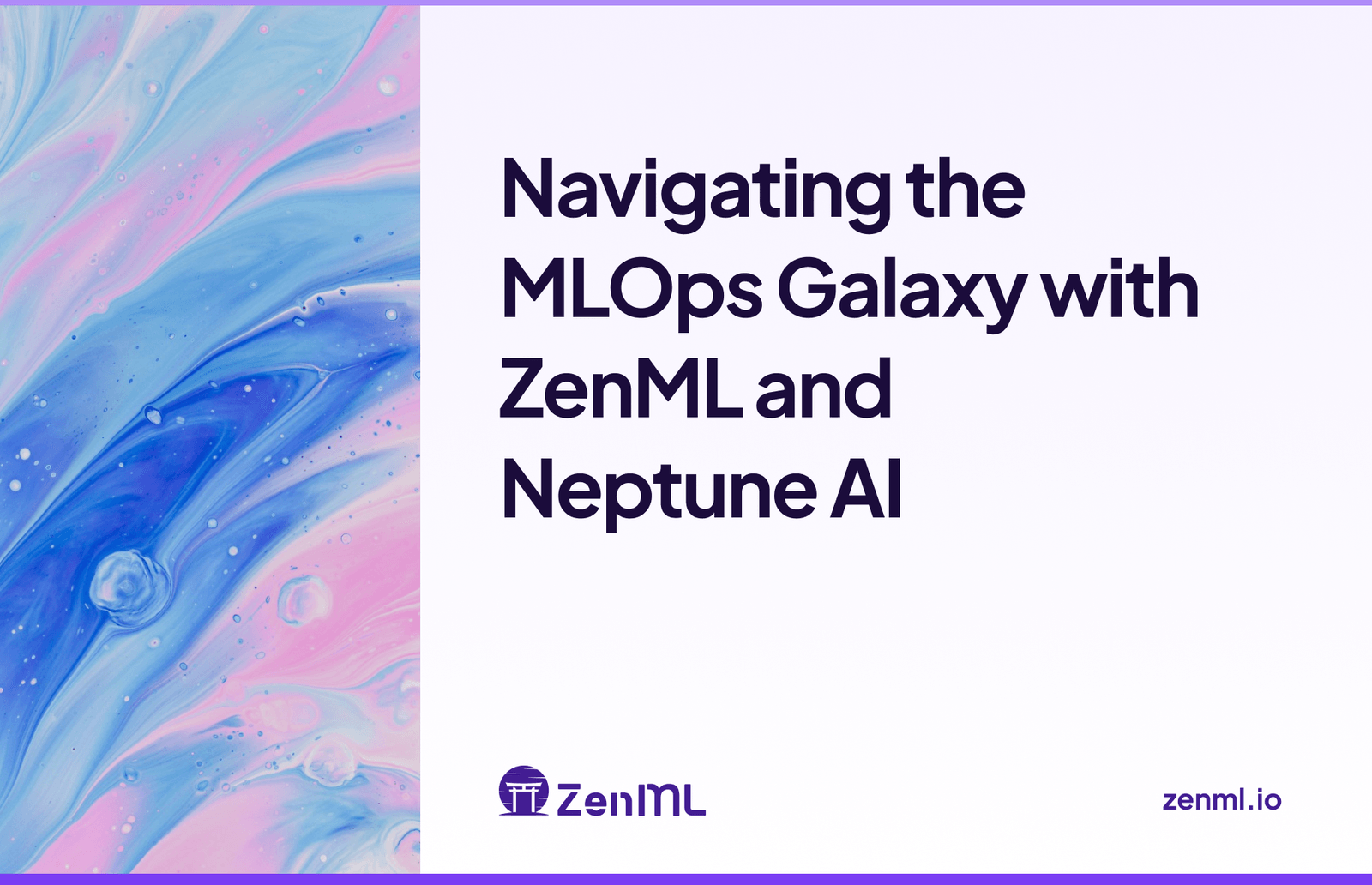 Navigating the MLOps Galaxy: ZenML meets Neptune for advanced Experiment Tracking - ZenML Blog